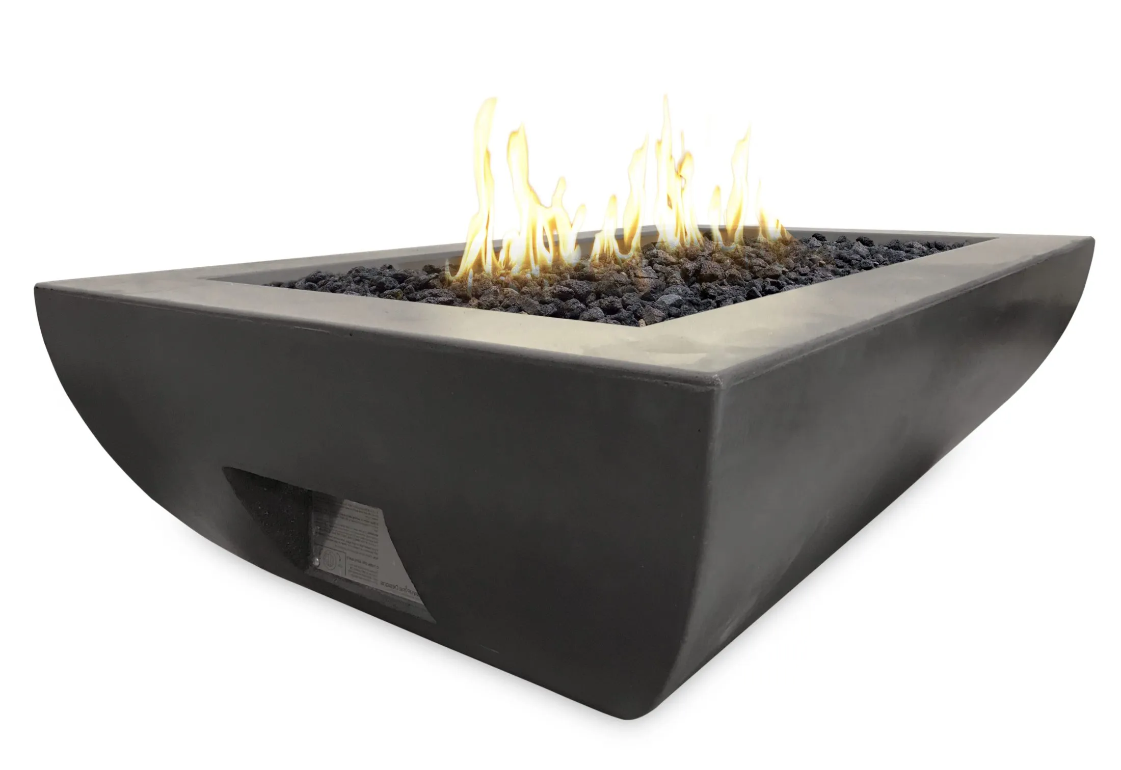 50″ X 30″ Bordeaux Rectangle Fire Bowl by American Fyre Designs ...